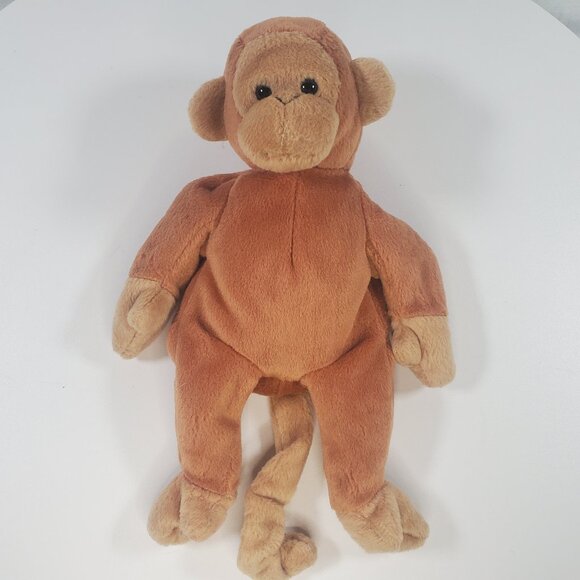 Toys | Ty Beanie Baby Bongo The Monkey 85 | Poshmark